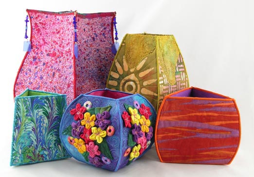 ~ Studio Marcy ~ Marcy Lamberson: Fabric Vessels- Very Cool!