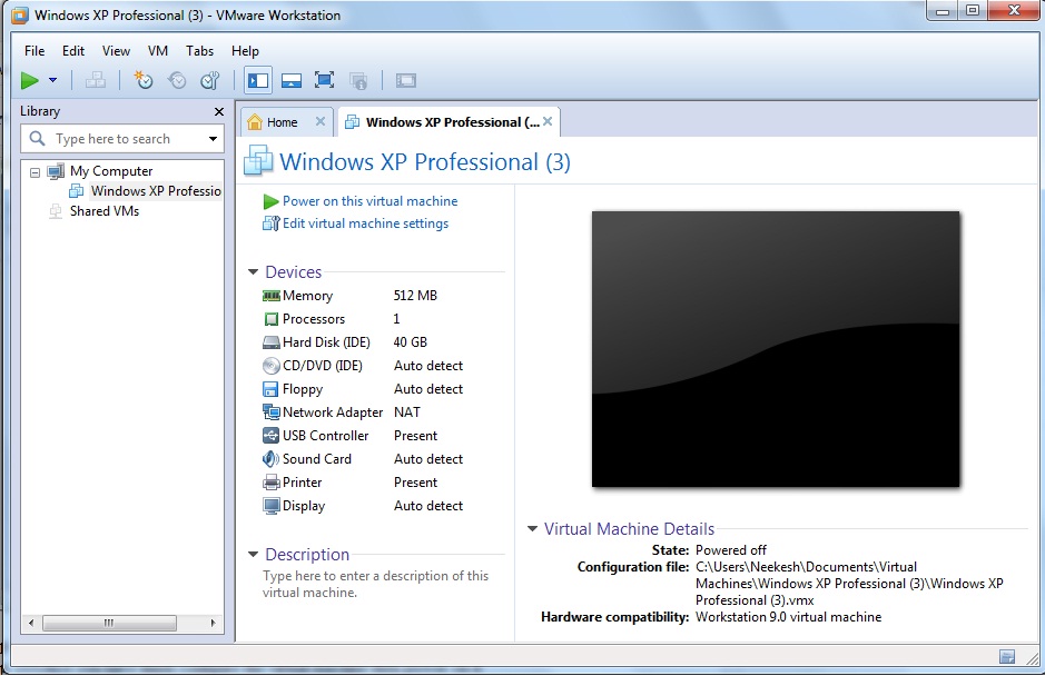 How to install windows Xp in Vmware workstation 9 ~ IT Related Informations