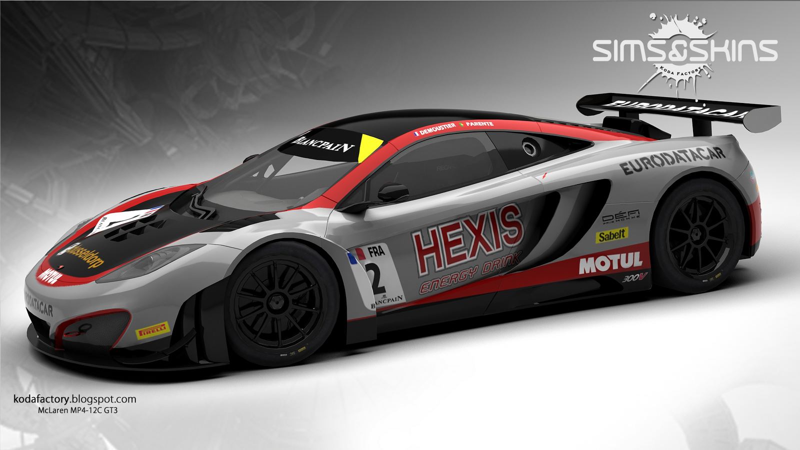 Koda Factory: Mclaren Hexis Racing GT1 2012