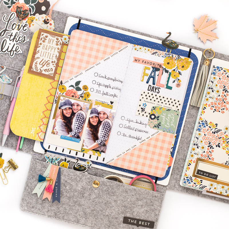 Bea Valint: Fall bucket list with Journal Studio | Crate Paper DT