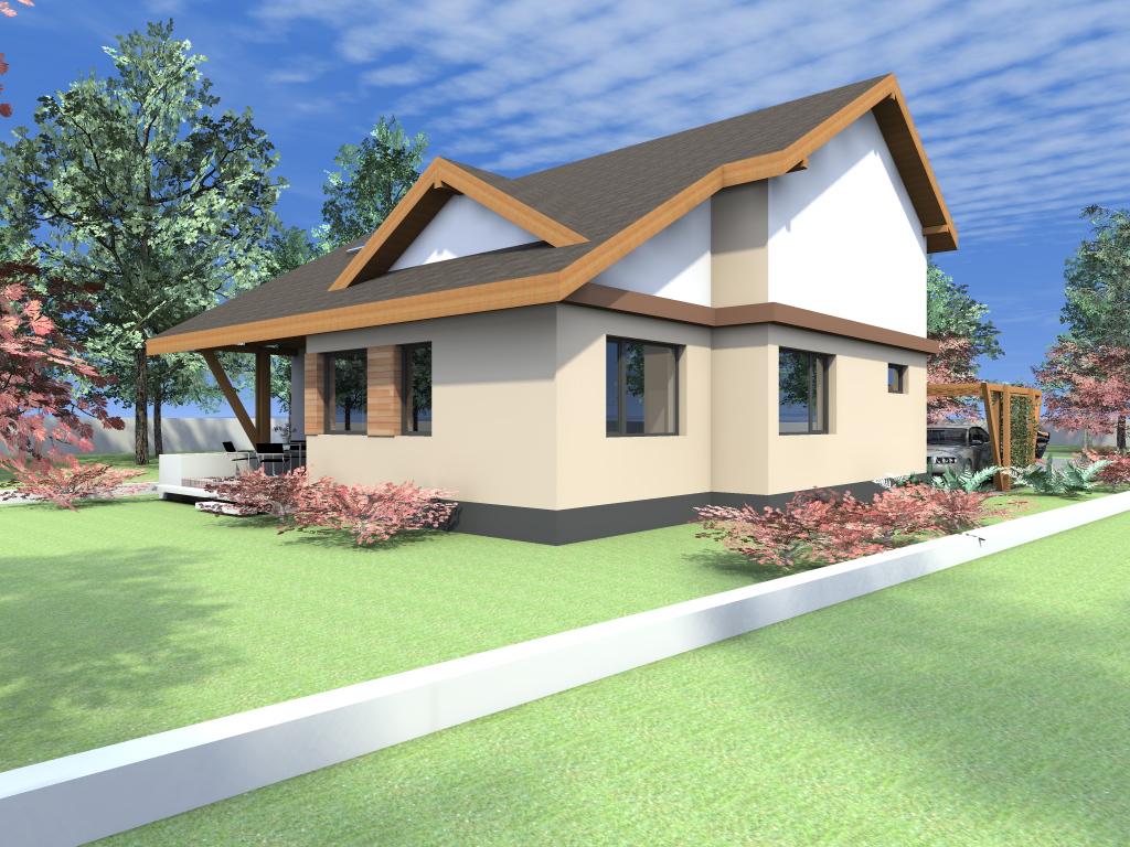 Arhiconstruct: Constructii case Timisoara. Casa A25