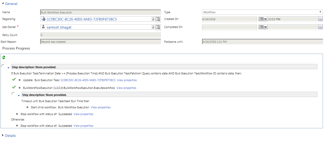 Dynamics Crm Dynamics Crm Bulk Execution Workflow