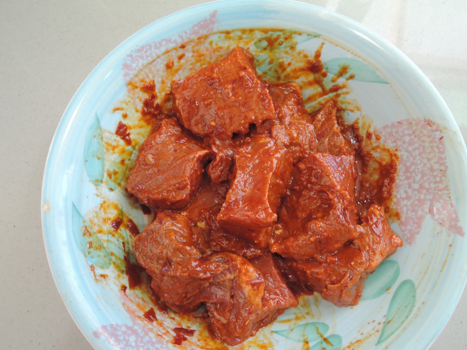 The Briny Lemon: Harissa Grilled Beef Kebabs