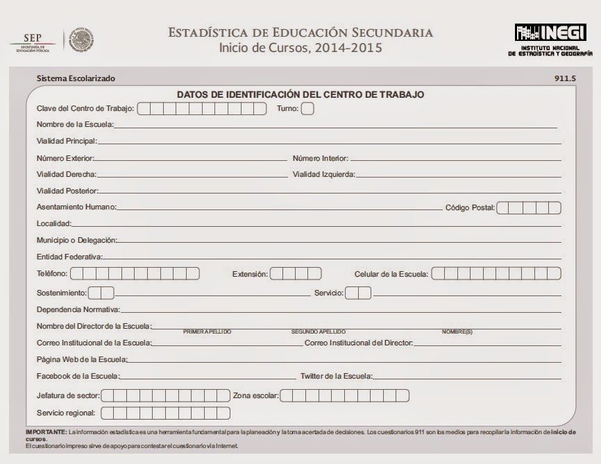 Telesecundarias de México: 911 inicial