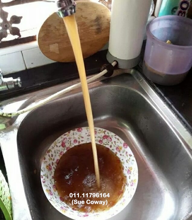 Air Karat Dari Paip Rumah Kita