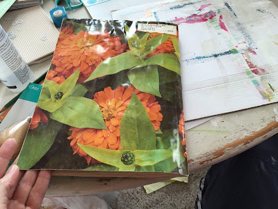.: How I'm Making a Memory Journal From a Magazine - Part 1
