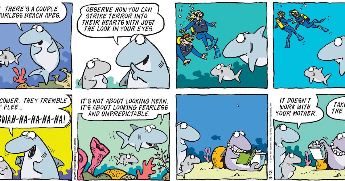 Old Comics world: Sherman's Lagoon Daily Strips (2016) - King Features