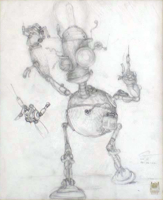 Living Lines Library: Robots (2005) - Character Development