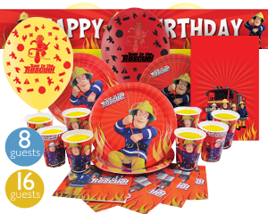 Elegant Food and Crafts: Fireman Sam Birthday Party