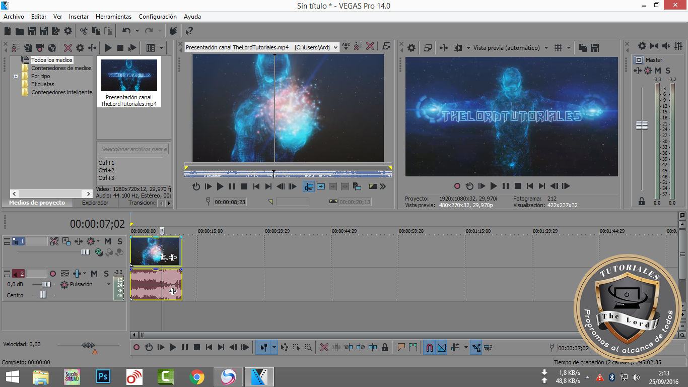 TheLordTutoriales: MAGIX Vegas Pro 14.0.0 Build 161(x64) FULL Español ...