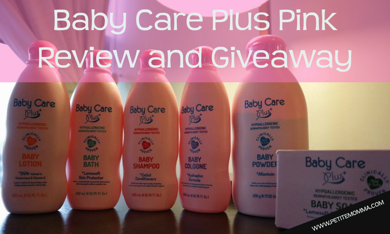Baby Care Plus+ Pink Review and Giveaway