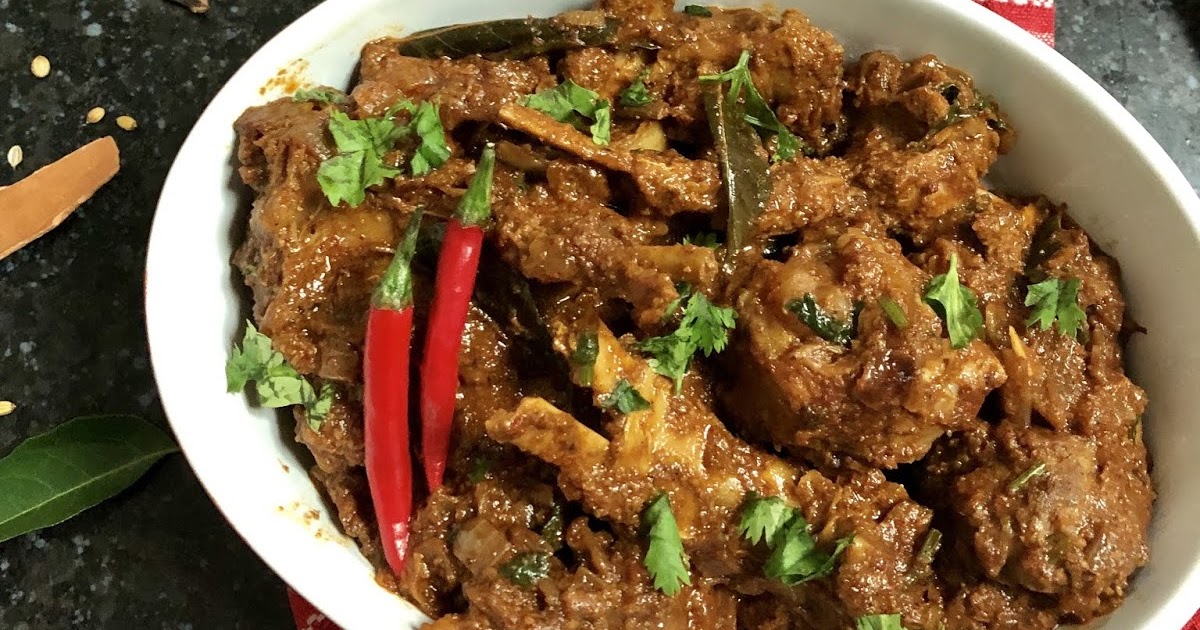 Bethica's Kitchen Flavours: Chettinad Mutton Chukka