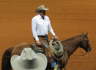 My All Around Cowgirl Life: AQHA World Horse Show 2012 Pat Parelli demo