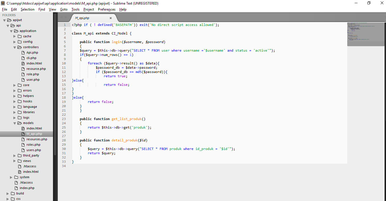 Tutorial Membuat Api Dengan Jwt Dan Codeigniter