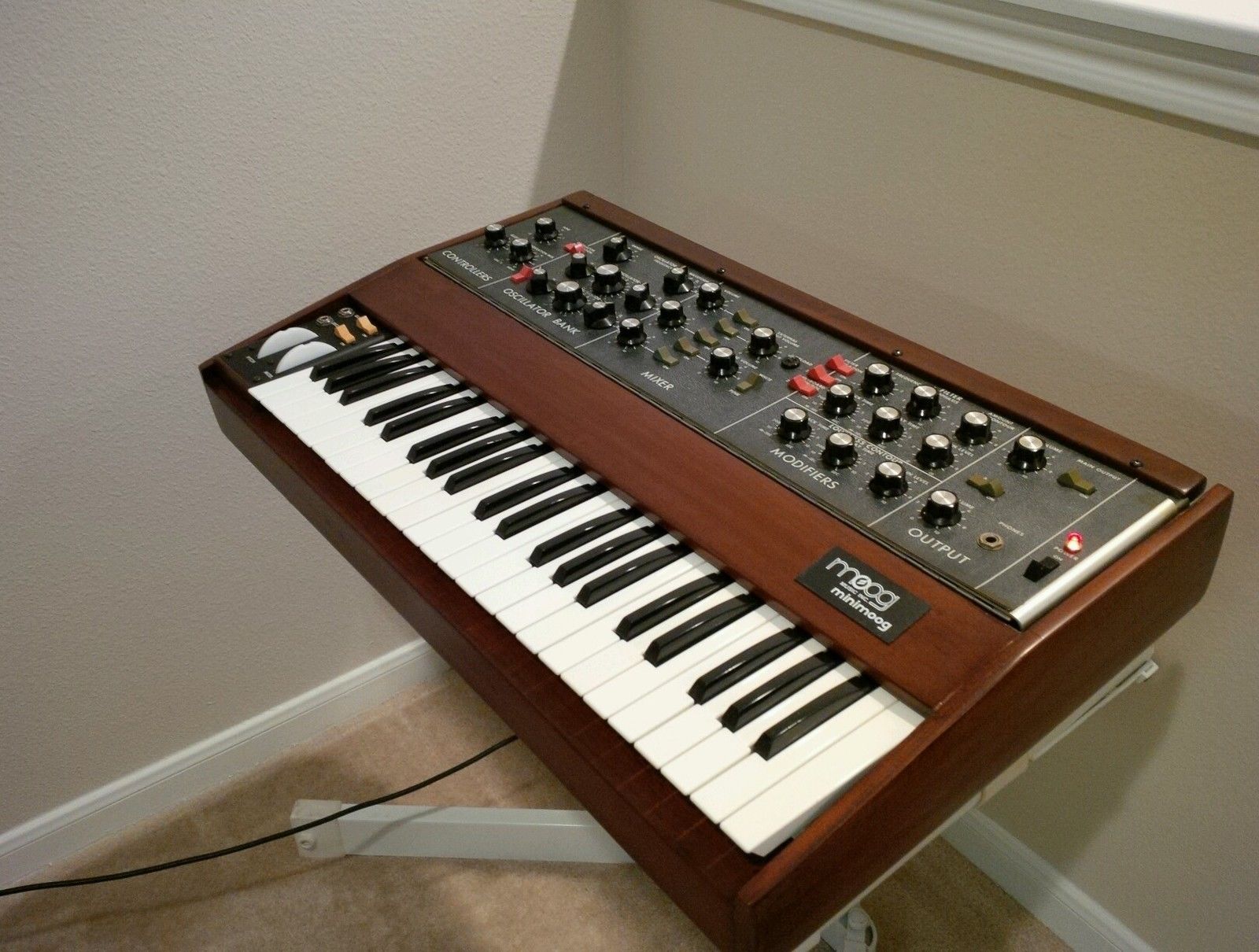 MATRIXSYNTH: Vintage 1973 Moog Minimoog Model D SN 3585