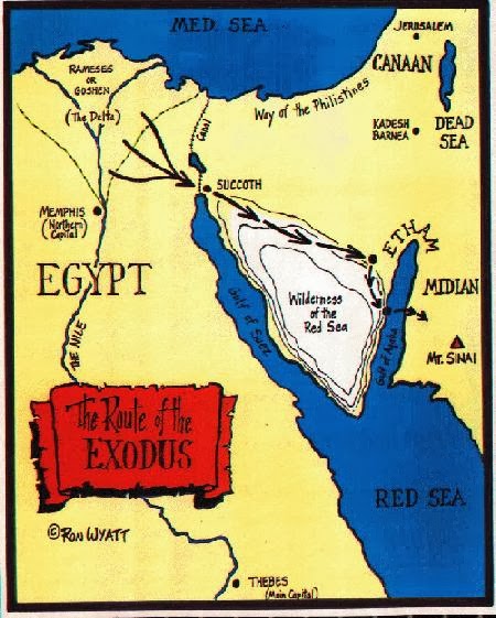 RELISUÁREZSOMONTE: Mapas de Moisés
