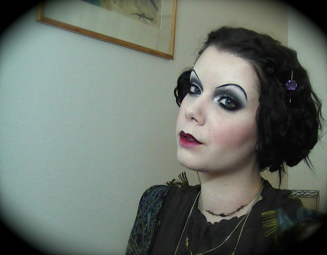 ClaireMakeupStudio: Halloween Series : 20's Silent movie make-up ...