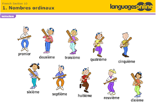 Nombres Ordinaux 1 20