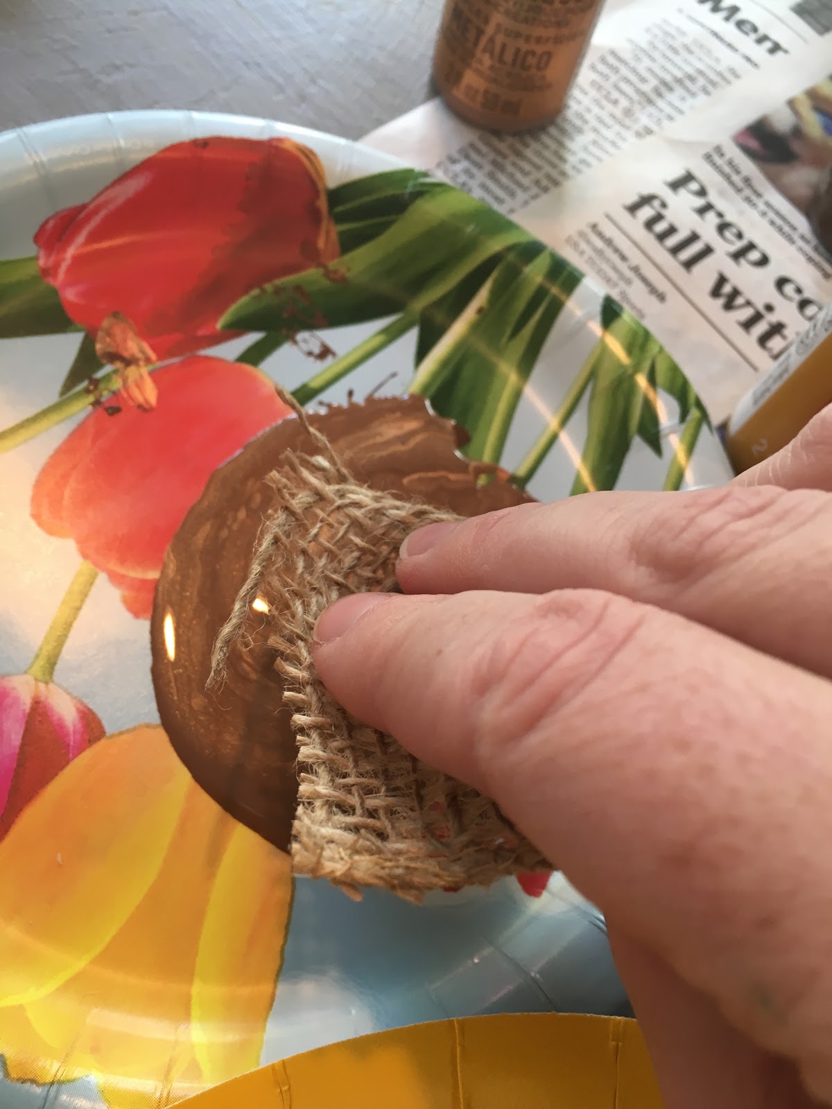 Fall Family Decoration (With Crap You May Already Have in Your House)