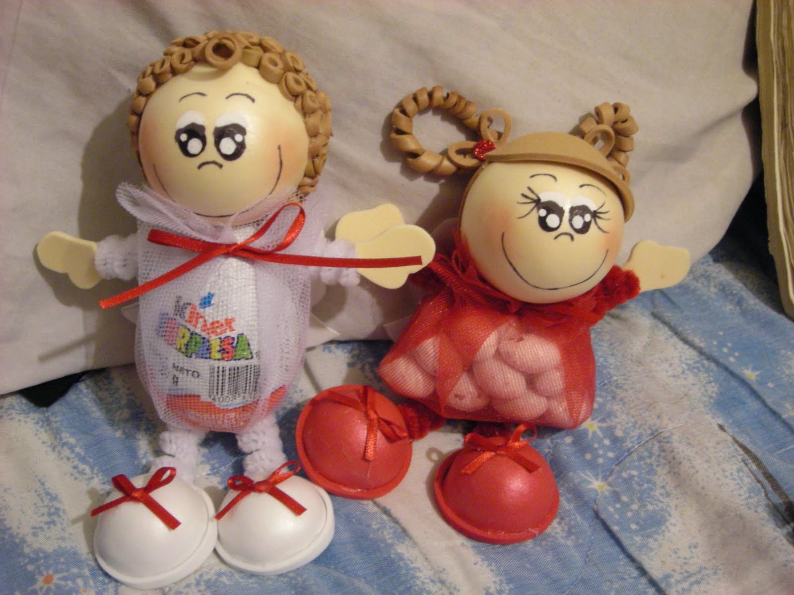 Como adornar un huevo kinder - Imagui