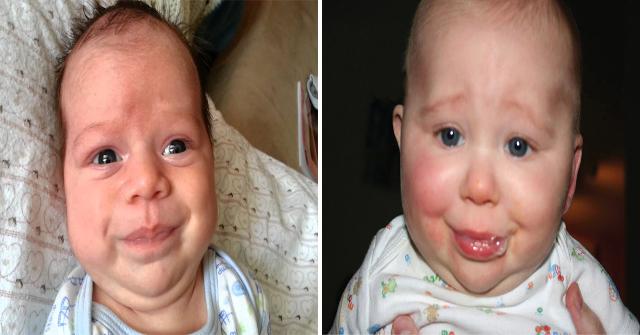 19 Baby Pooping Faces.