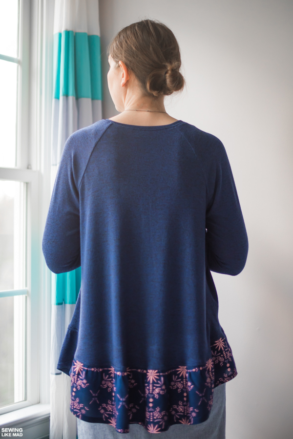 Sewing Like Mad: Waterfall Raglan - Make it Mine Waterfall Tour.