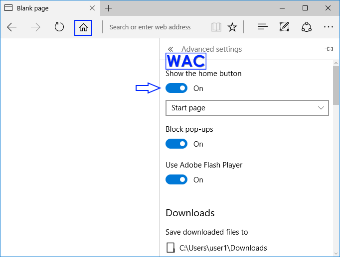 Windows Admin Center: Windows 10 Tip: How to show the home button in ...