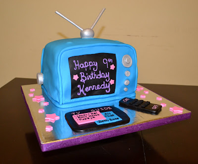 SweetCakeRN: T.V. Cake