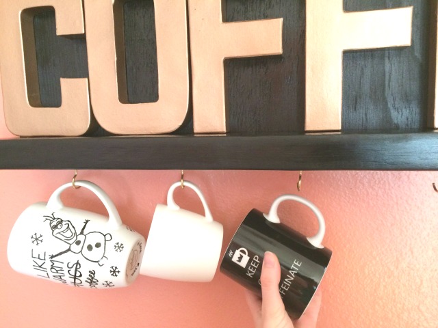 All Paths Lead to Wonderland: DIY Double-Tiered Hanging Word Shelf