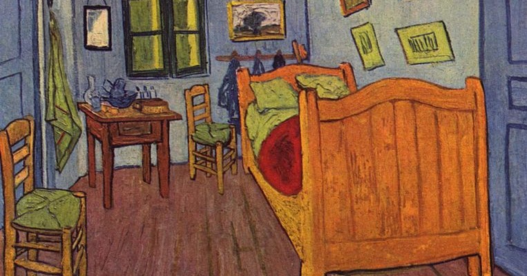 Arte semplice e poi: L'opera La Camera da letto del pittore olandese ...