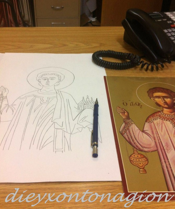 ΔΙ'ΕΥΧΩΝ ΤΩΝ ΑΓΙΩΝ: * Ο ΠΡΩΤΟΣ ΜΑΡΤΥΡΑΣ ΤΟΥ ΧΡΙΣΤΟΥ