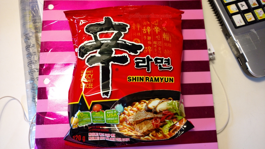 pretty secret memories: Shin Ramyun noodles
