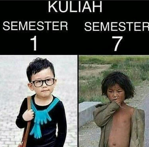 Meme mahasiswa tingkat akhir, Asli buat ngakak!! - PAGIHARI17