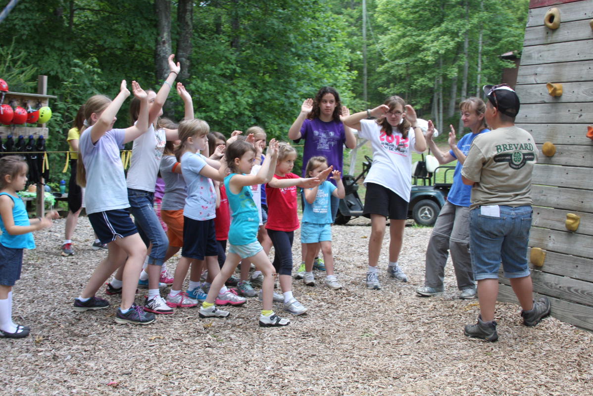 Lueker Munchkins - School & Play: Girl Scout Camp 2013 - Day 1