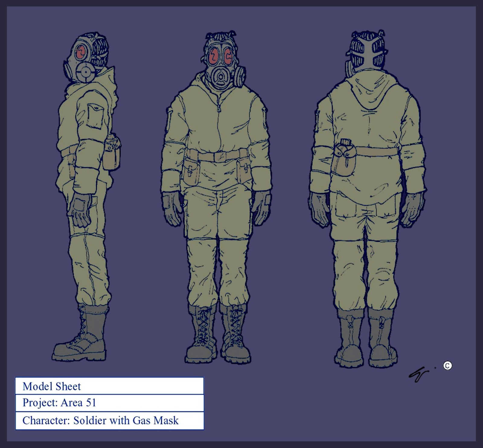 GIL VALADEZ's PORTFOLIO: 2D MODEL SHEETS