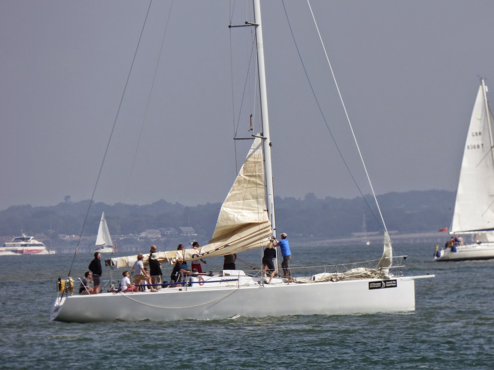 Shockwave40: Incisor - Round the Island Race 2014 - Corby 45