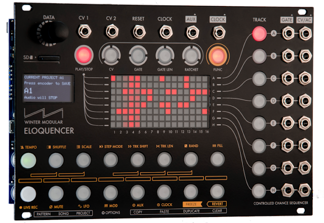 Check Out The Winter Modular ELOQUENCER - A Massive 8 Track Sequencer ...