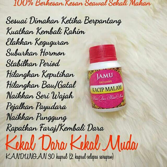 Secret Beauty and Health: JAMU KACIP MALAM