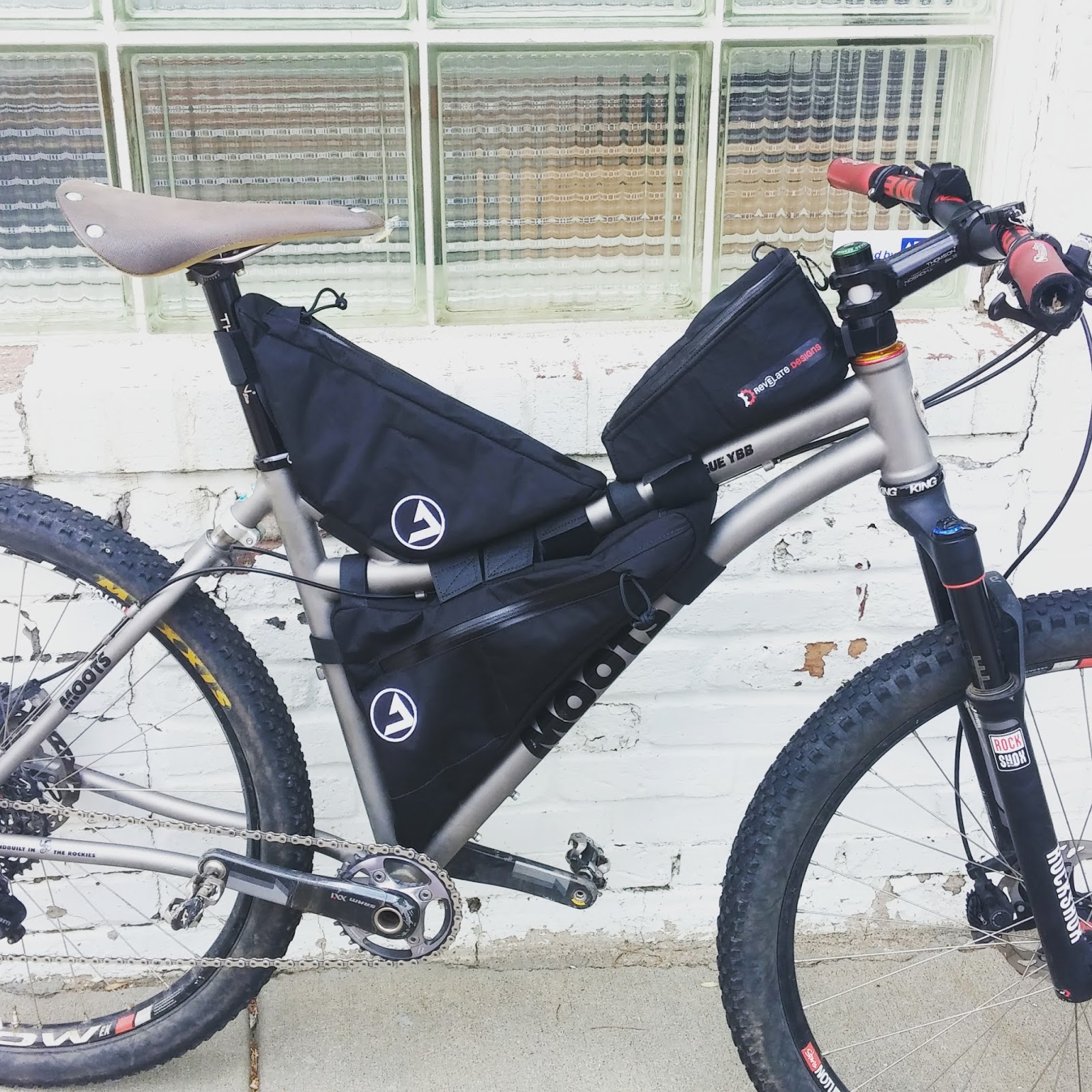 J.PAKS Adventure Cycling Frame Bags