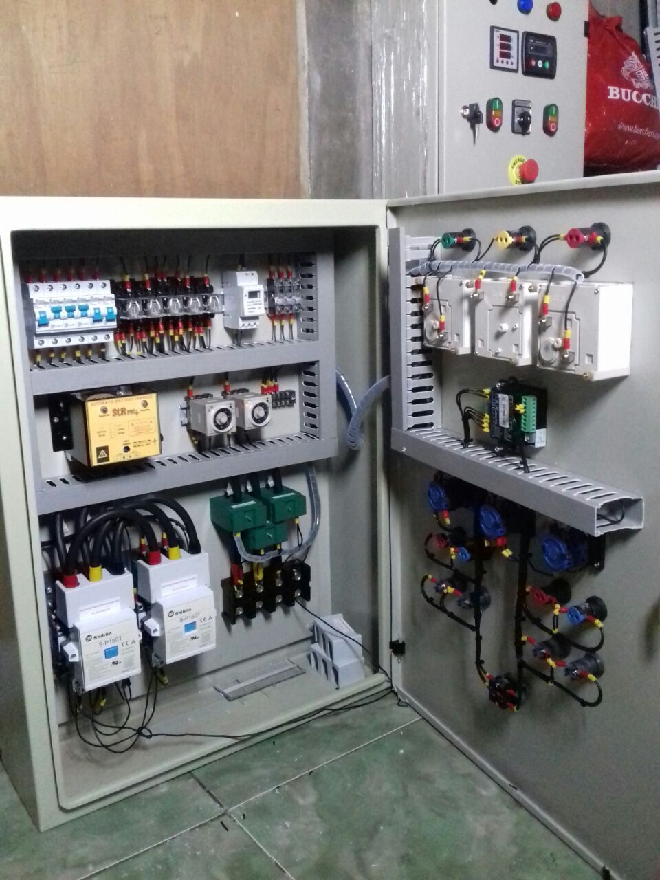 harga panel ats-amf 30 kva kontaktor