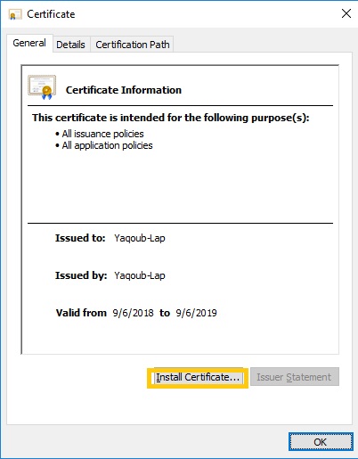 Middleware and Integration: self-signed ssl certificate for weblogic