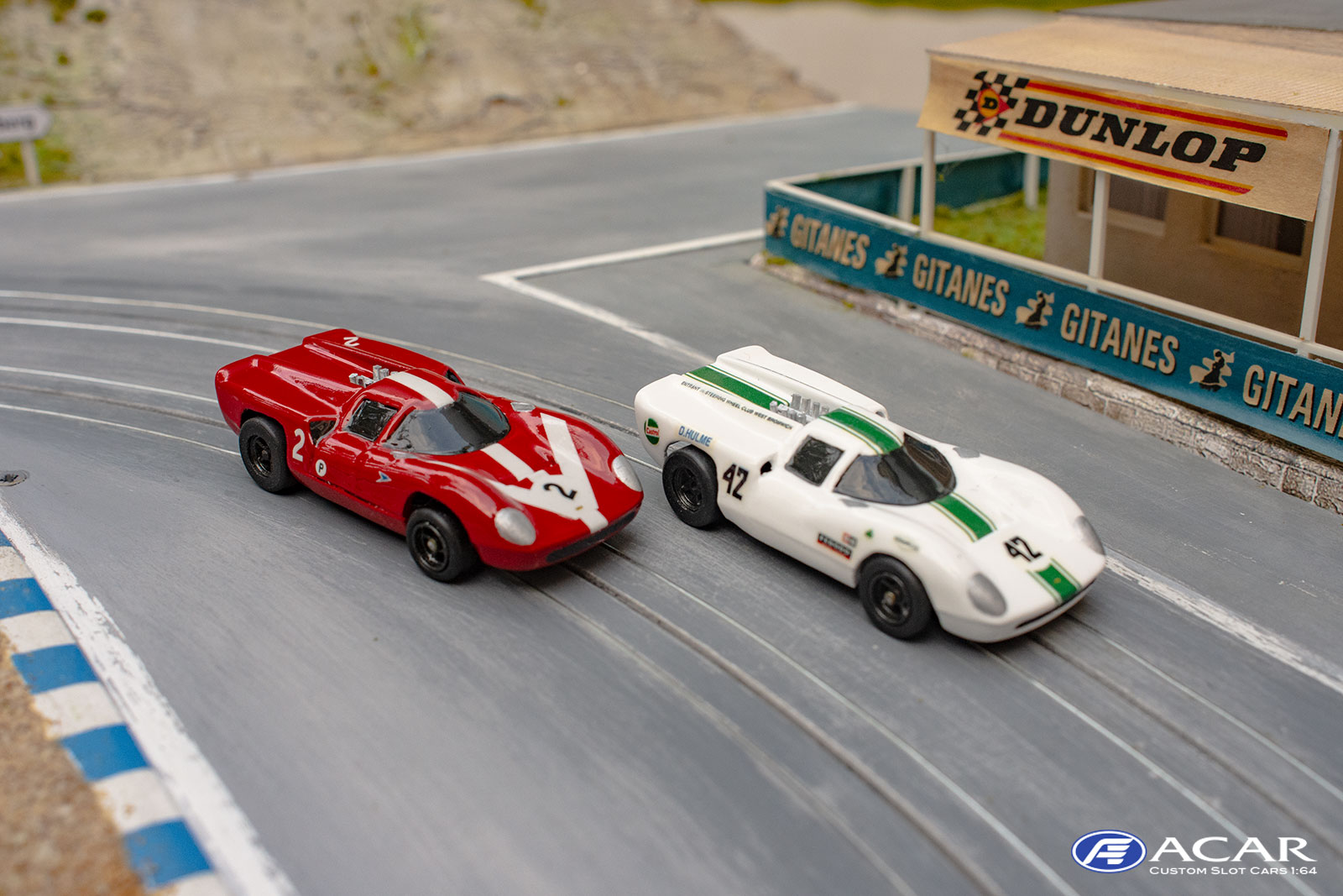 ACAR FOREST HILL - SLOTCAR HO CUSTOM: ACAR Lola T70 h0 Slot Car Custom