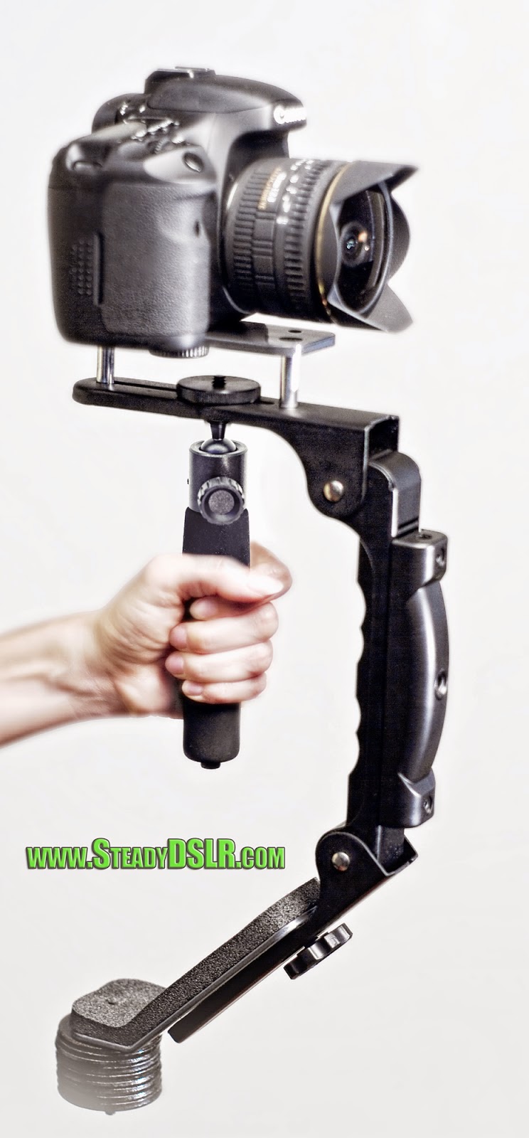 SteadyDSLR | DSLR Camera Stabilizer + Shoulder Support Video Rig!: How ...