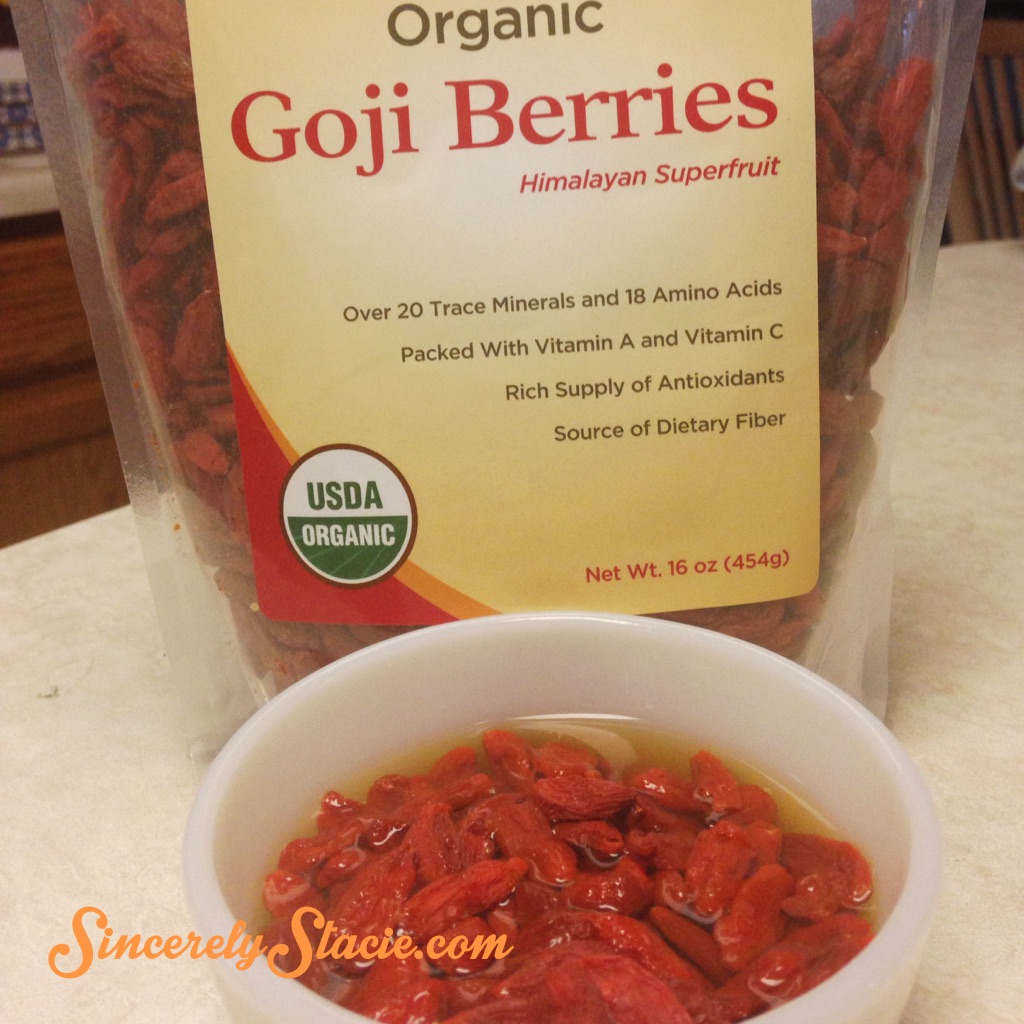 Product Review: Viva Labs Goji Berries with Goji Power Snack Recipe ...