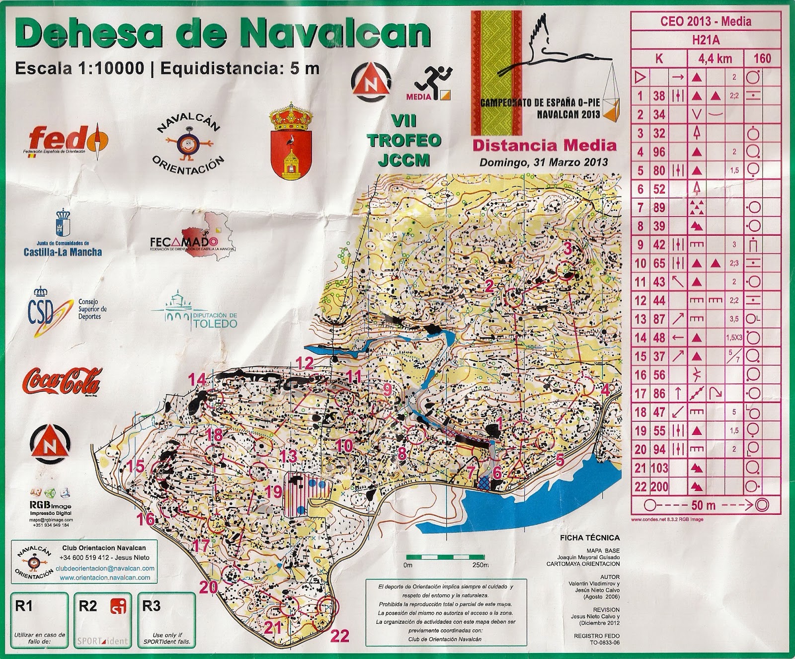 Blog de Alonso Camarena Núñez: Mapas CEO 2013 Navalcán (Toledo)