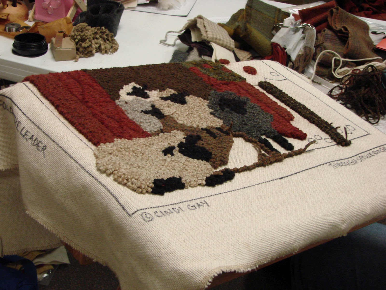 Sauder Village: Rug Hooking History