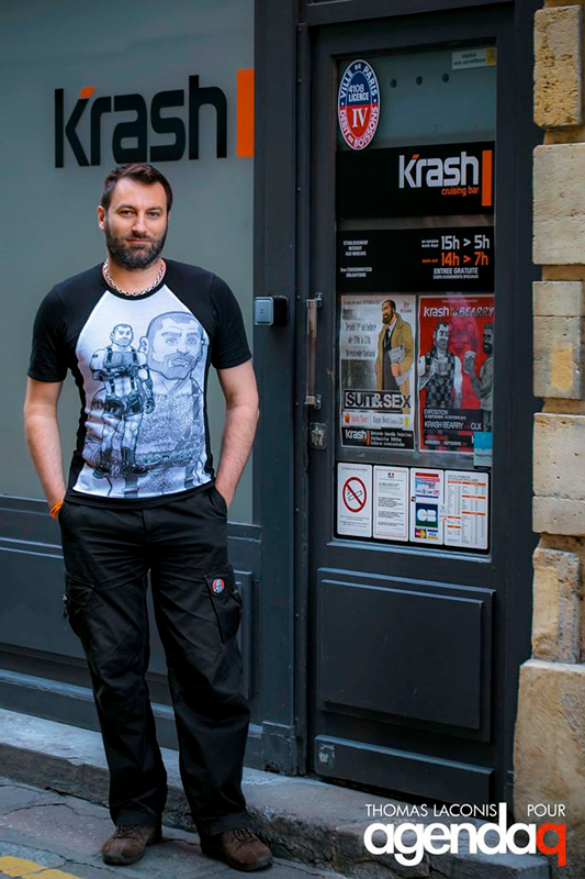 Bad Bearry: Exposition au Krash Bar