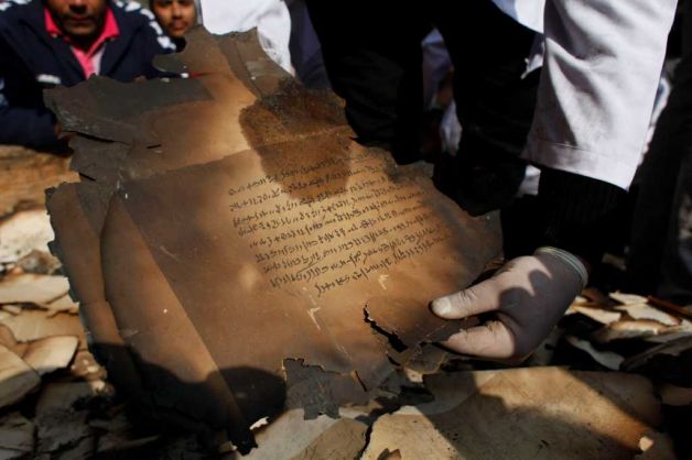 mdolla: Thousands of rare documents burned in Egypt clash