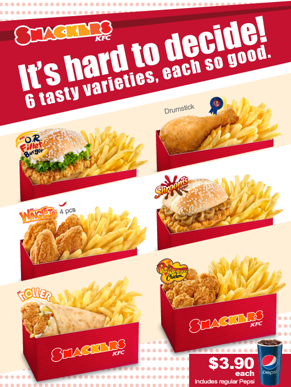 Joel's Blog: KFC SNACKERS!! I CAN'T RESIST IT!!