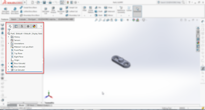 User Interface pada solidworks